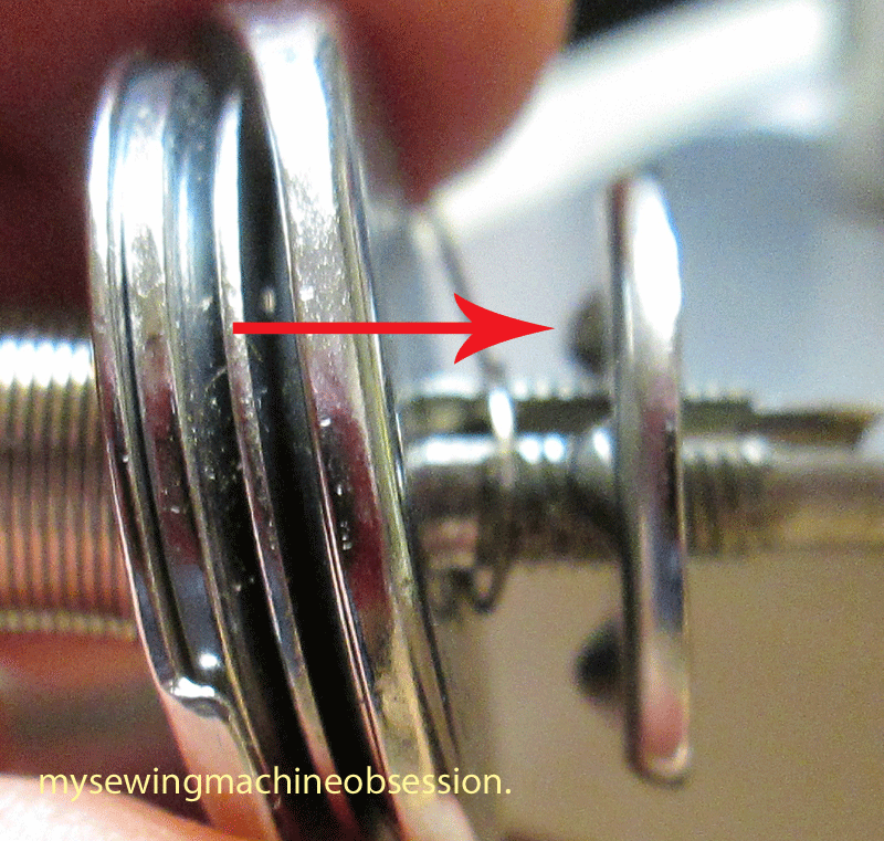 My Sewing Machine Obsession: Kenmore 158 tension assembly