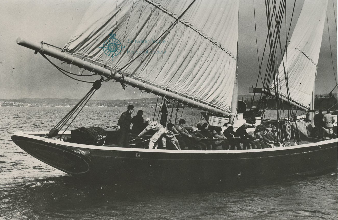 Saltwater People Log: PILOT SCHOONER TO PRIVATE YACHT GRACIE S.