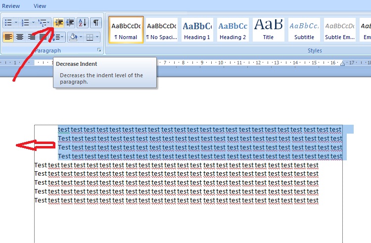 Cara mengatur Indentasi / Indent di Microsoft Word - Lab Wisnu