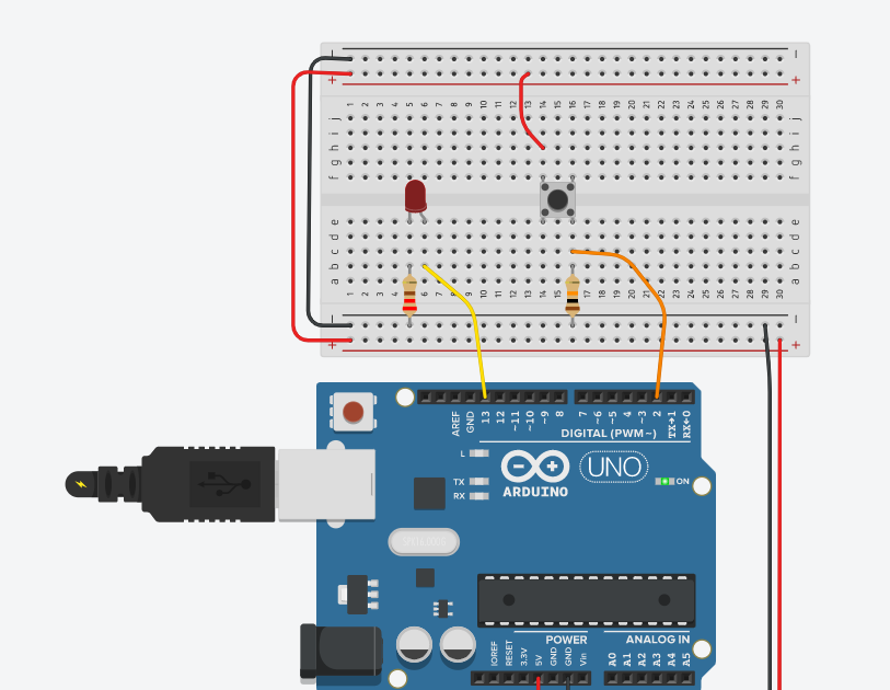 Arduino4Everyone: Project 3: Arduino Bush Button - Control LED