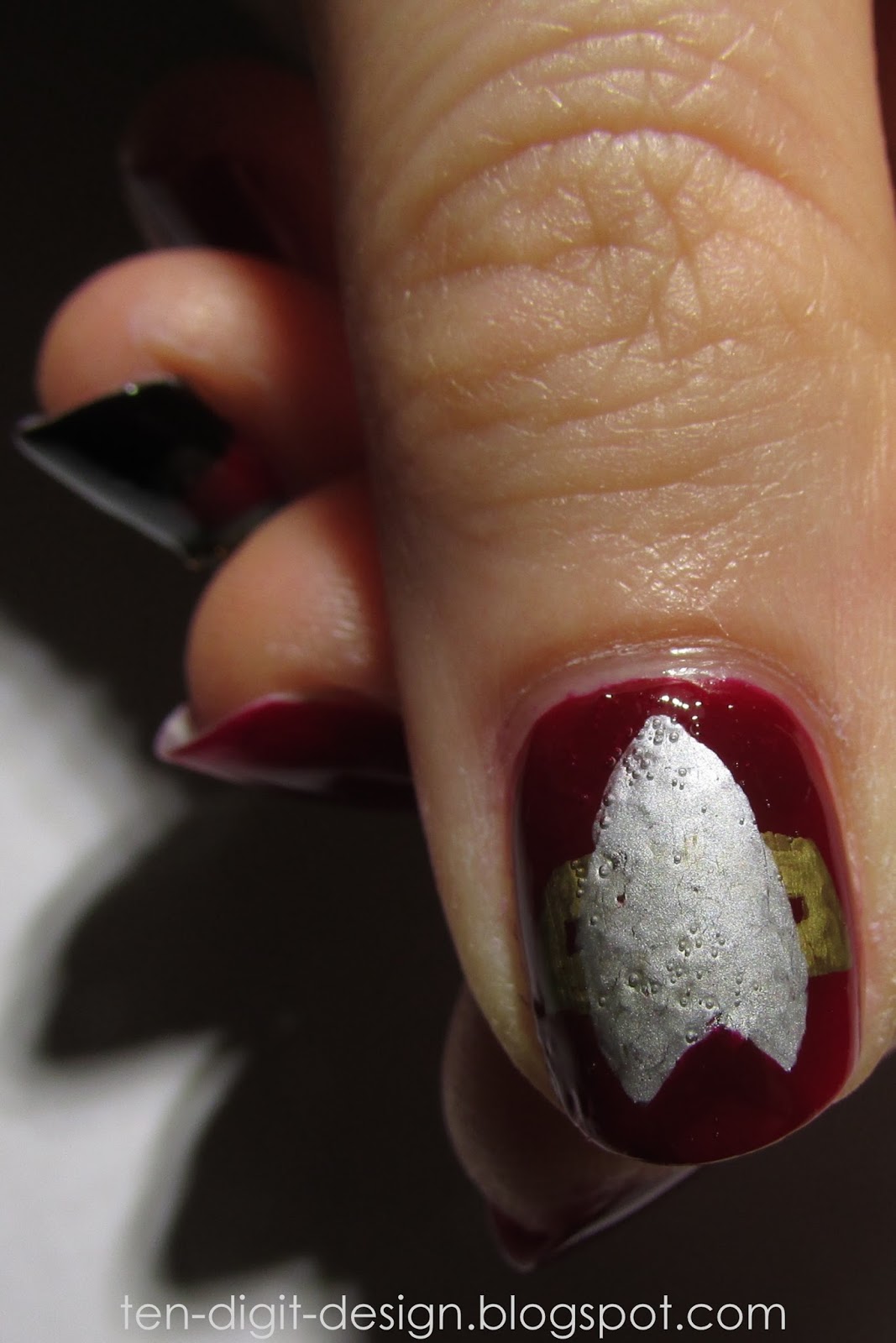 Ten Digit Design: Captain Janeway Nails!!!