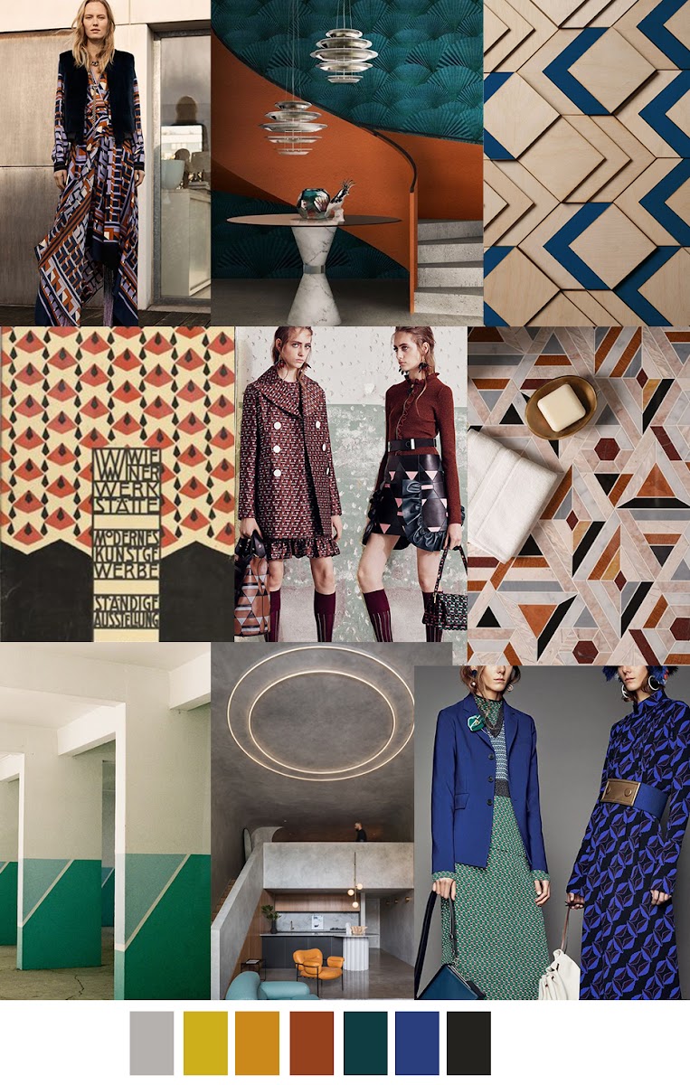 FASHION VIGNETTE: TREND | PATTERN CURATOR - GEOMETRIC STUDY .. FW 2020