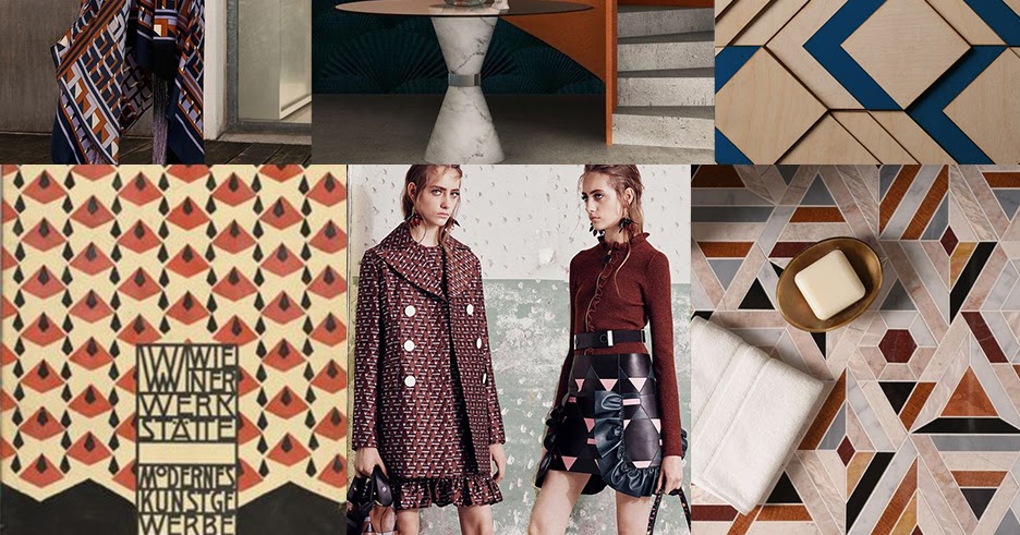 FASHION VIGNETTE: TREND | PATTERN CURATOR - GEOMETRIC STUDY .. FW 2020