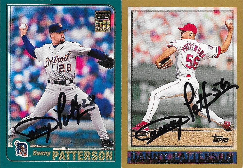 foul bunt: TTM Success - Danny Patterson