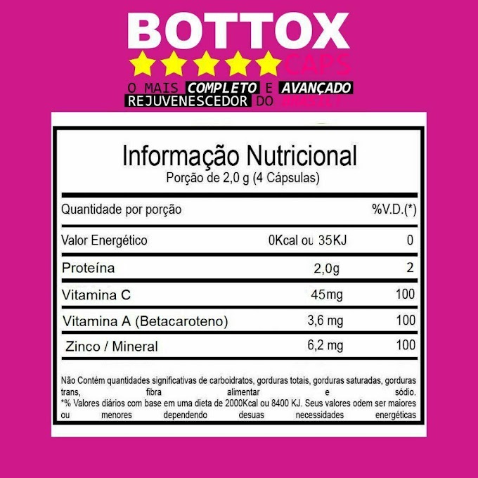 Bottox Caps Funciona?Bottox Caps é Bom Botox Caps New Life