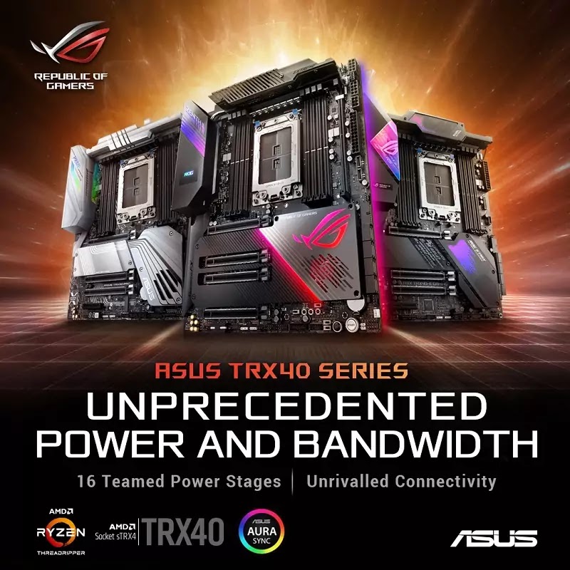 ASUS Announces TRX40 Motherboards: Local Price and Availability