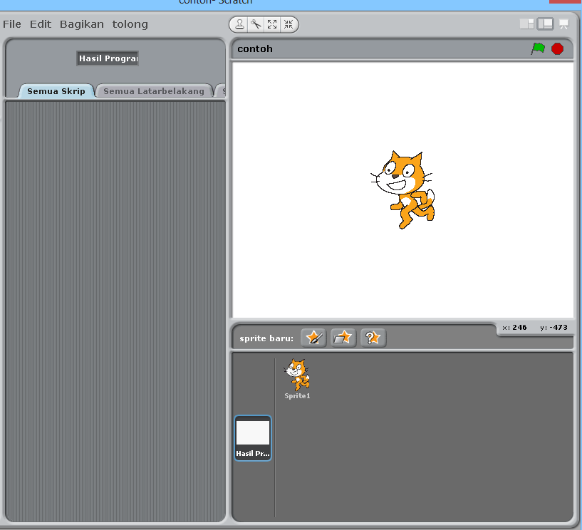 Cara Membuat Animasi pada Scratch: Cara Pembuatan Animasi pada Scratch