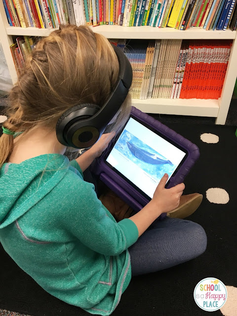 School Is a Happy Place: Listen to Reading {Why, How, and a Freebie}