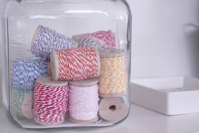 Craft Room Tour - Fabric Storage Wall - Naturally Creative Mama