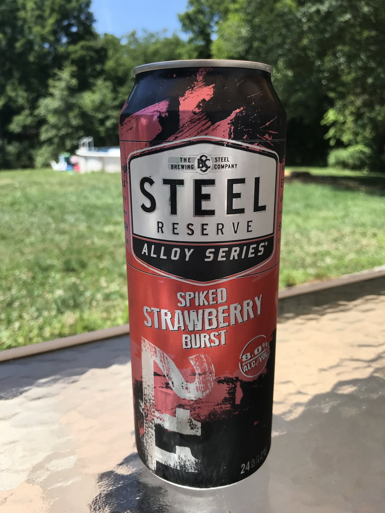 Malt Beverage Of The Week - Steel Reserve Spiked Strawberry Burst