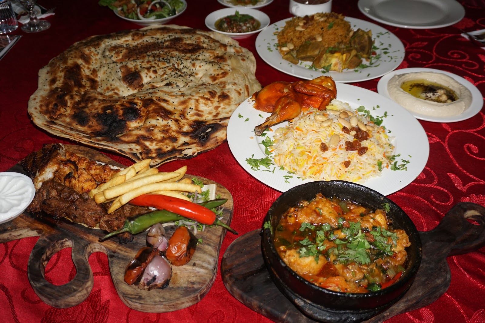 RESTORAN HADRAMAWT PALACE BUKIT BINTANG SAJI HIDANGAN TRADISI TIMUR ...