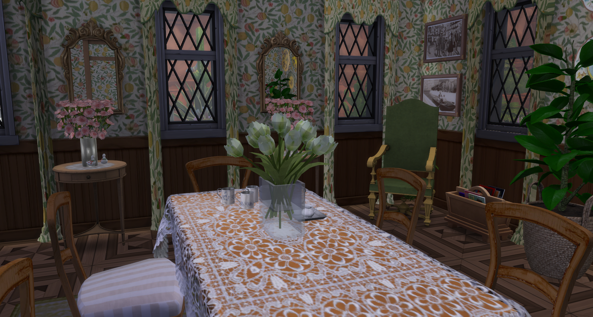 The Sims Powder Room: The Cronhardt