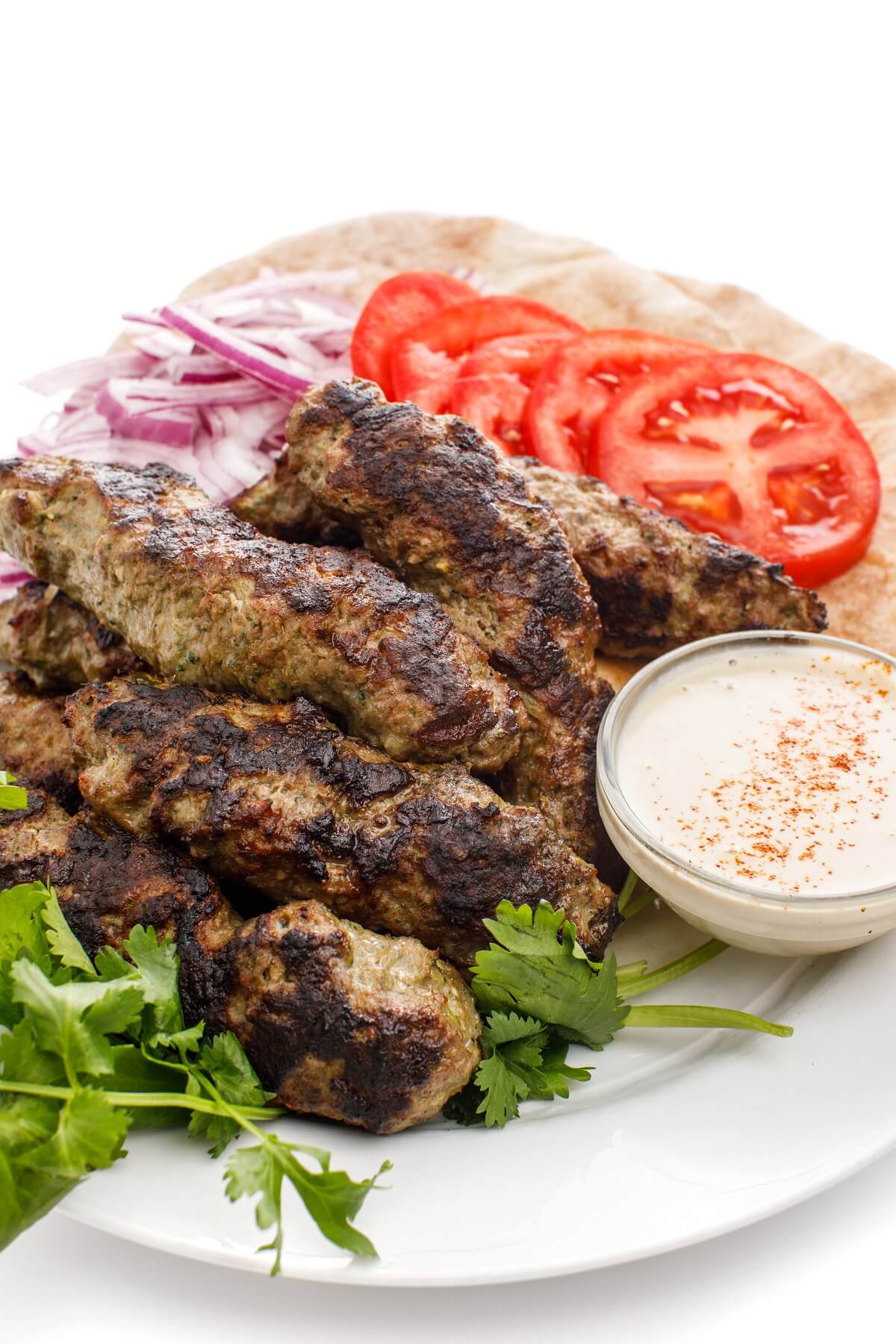 Kebabs (Brochetas) Kafta Libaneses con Salsa Tahini | Mil Recetas de Cocina