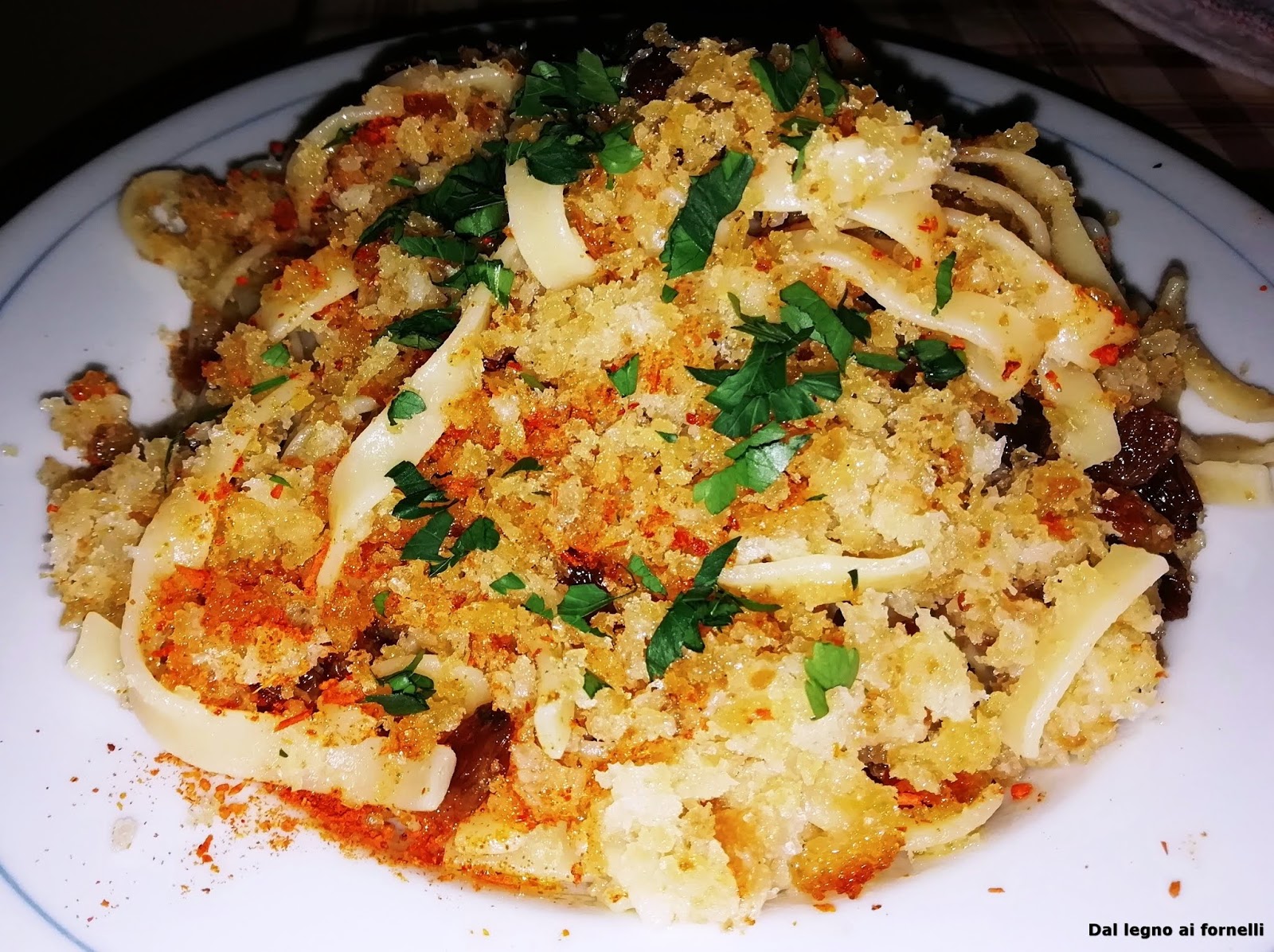 Pasta con mollica, piatto tipico del basso Molise in onore di San ...