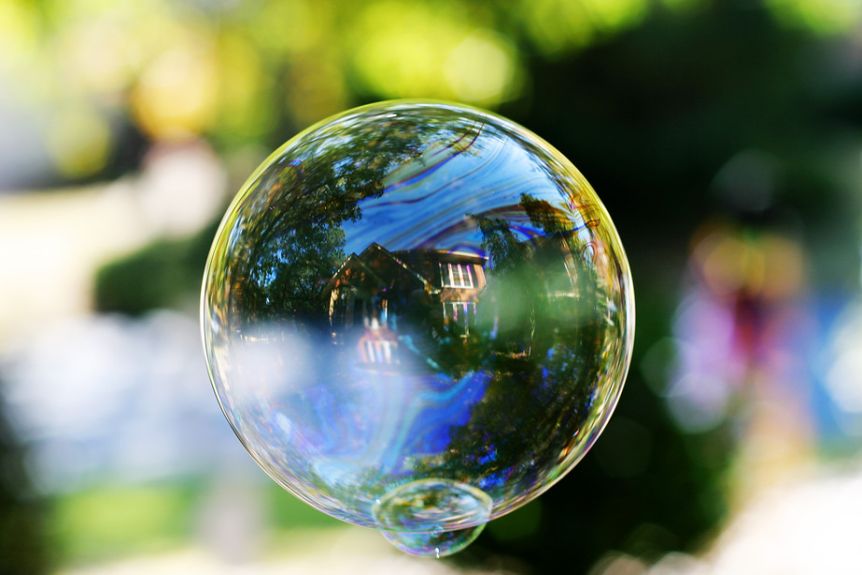 Why do soap bubbles are always in the sphere shape