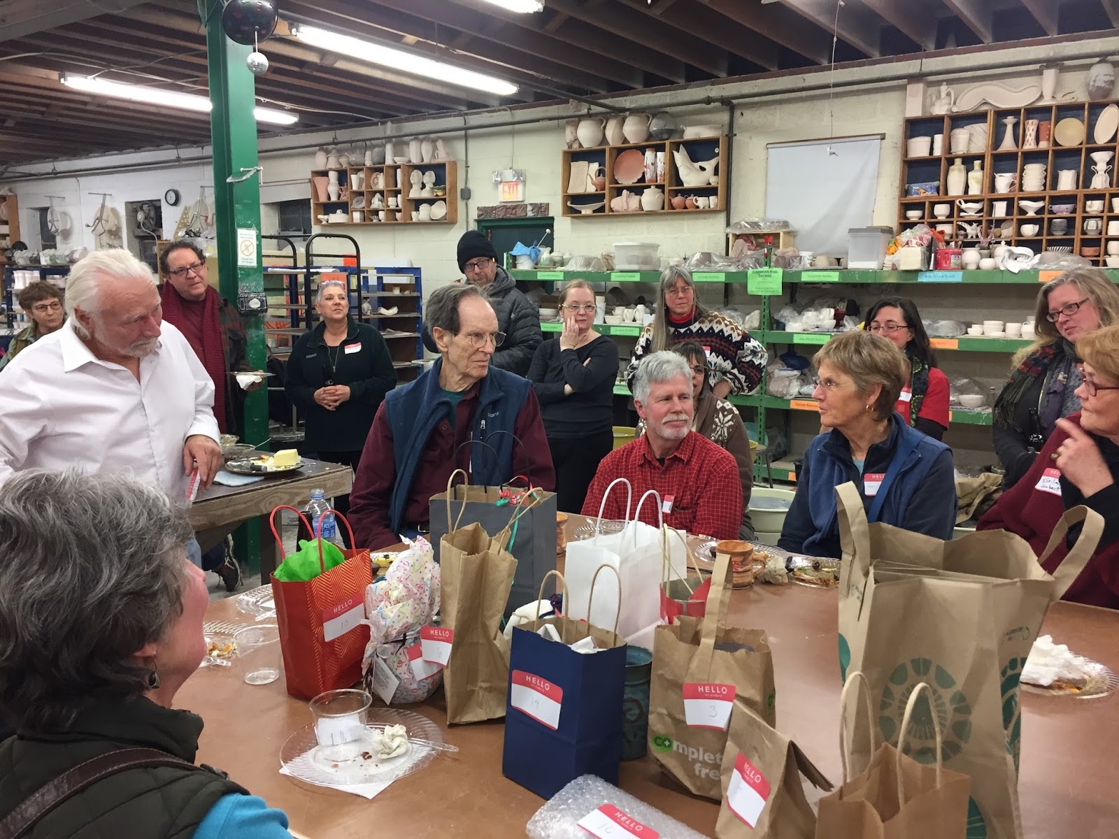 Recap: December Clay Club at Odyssey Clayworks in Asheville