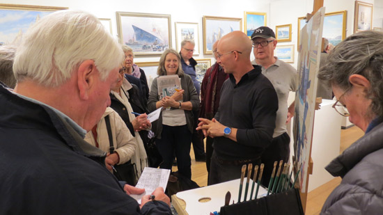 MAKING A MARK: Review: 70th Annual Exhibition of the Society of Marine ...