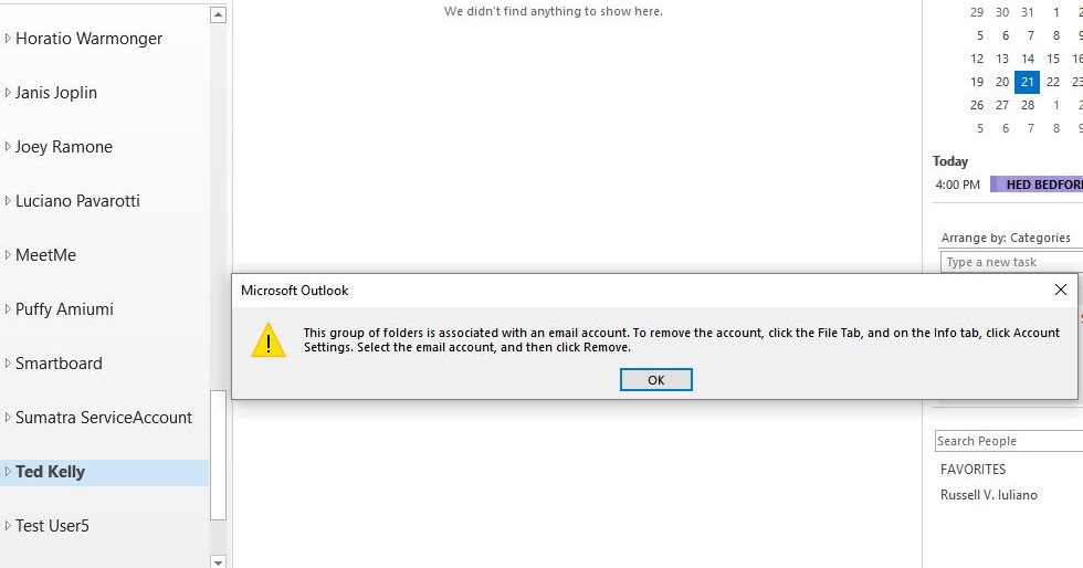 Sumatra's Calendar Server Blog: Outlook won't remove Exchange Mailboxes ...