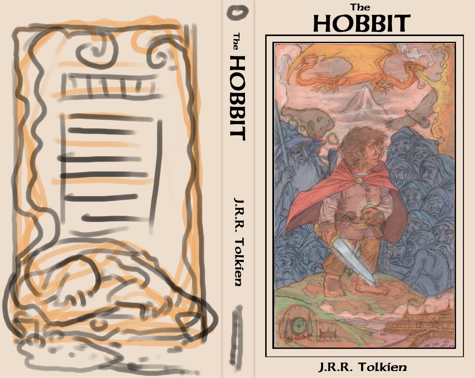Cincinnati Illustrators Blog: 1st Cover - 'The Hobbit'