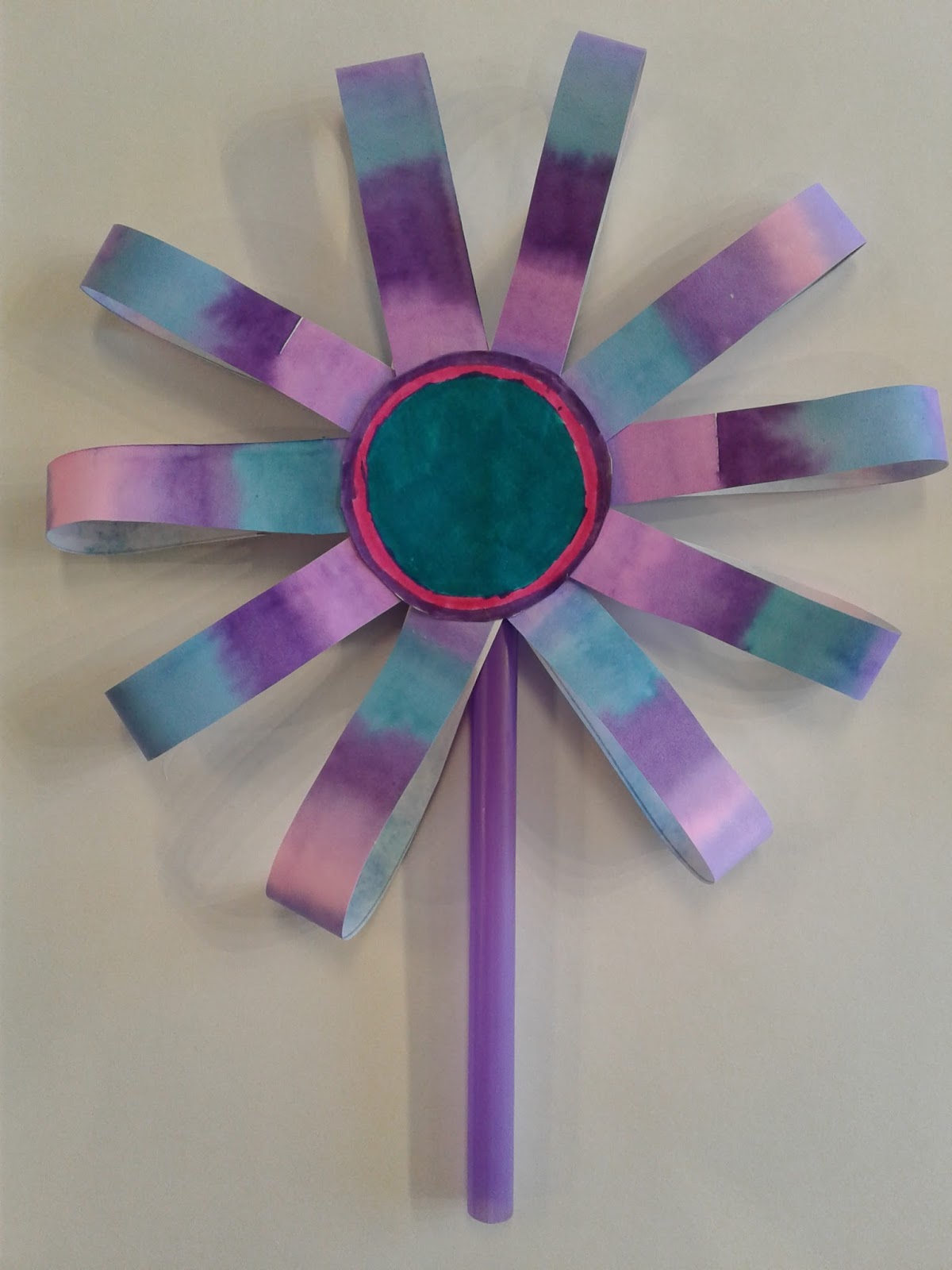 a faithful attempt: Paper Loop Flowers