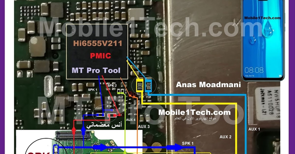 Huawei Y9 2019 Jkm Lx1 Speaker Ways