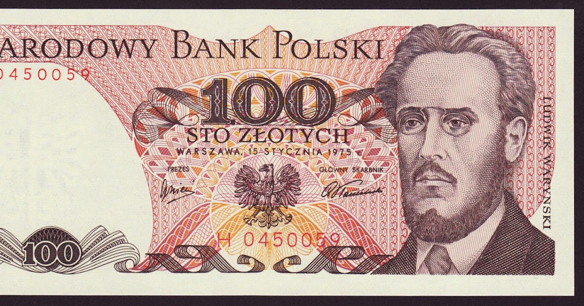 Poland 100 Zloty banknote 1975 Ludwik Warynski|World Banknotes & Coins ...