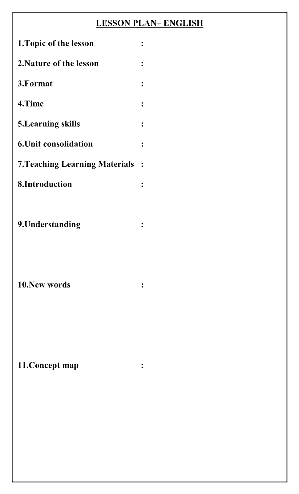 Lesson Plan Steps - Tamil, English, Maths, Science, Social ~ Padasalai ...
