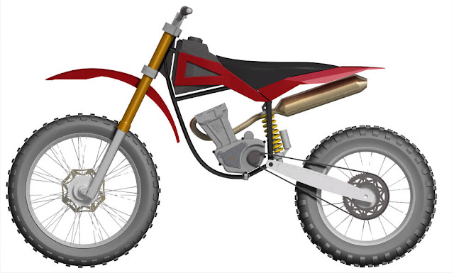 SUBASH'S CATIA WORKS: MY FIRST FULLY ASSEMBLED DESIGN- A DIRT BIKE