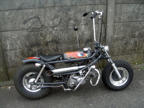 MOTORCYCLE 74: Custom mopeds
