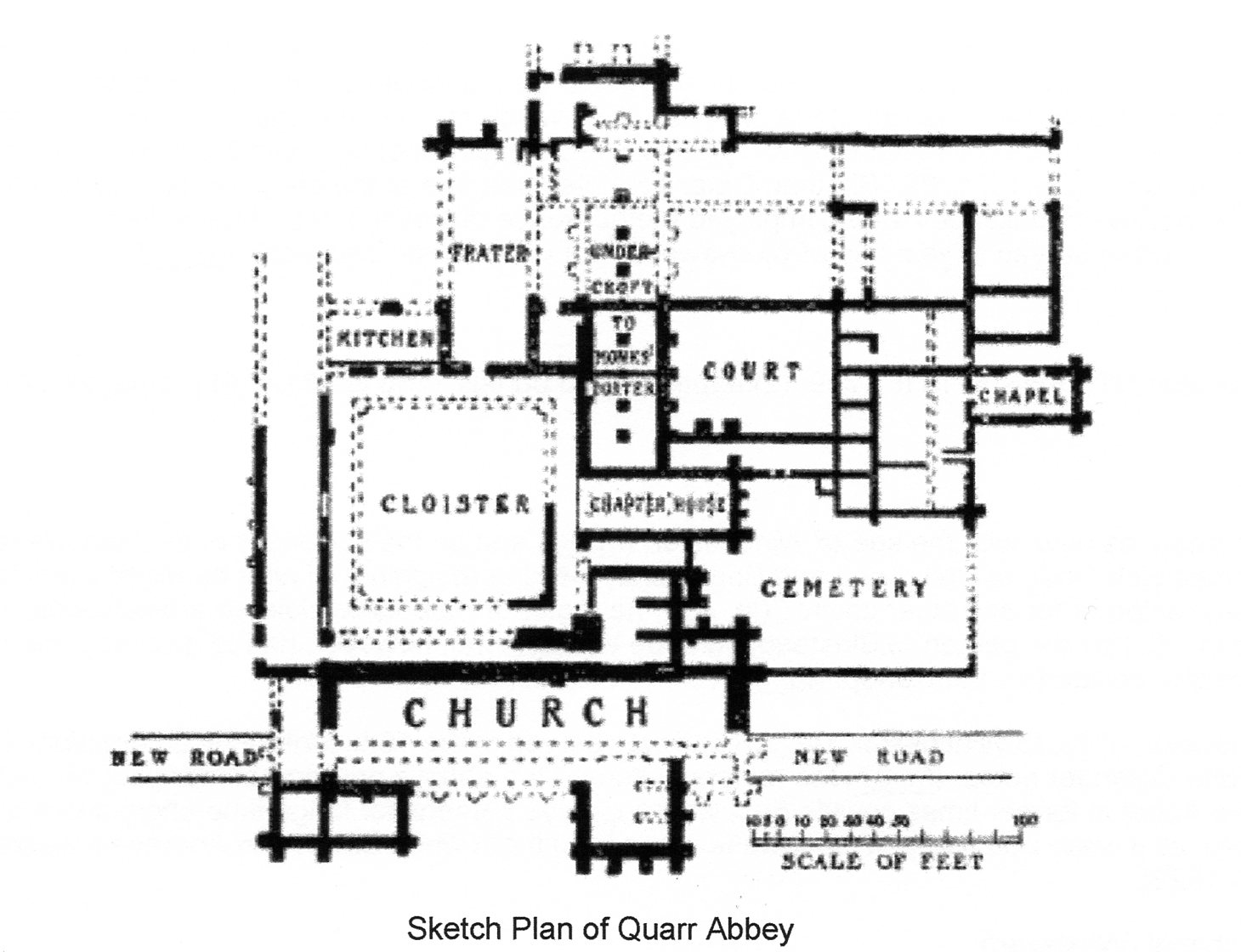 Hampshire Notes: The ancient religious house at Quarr