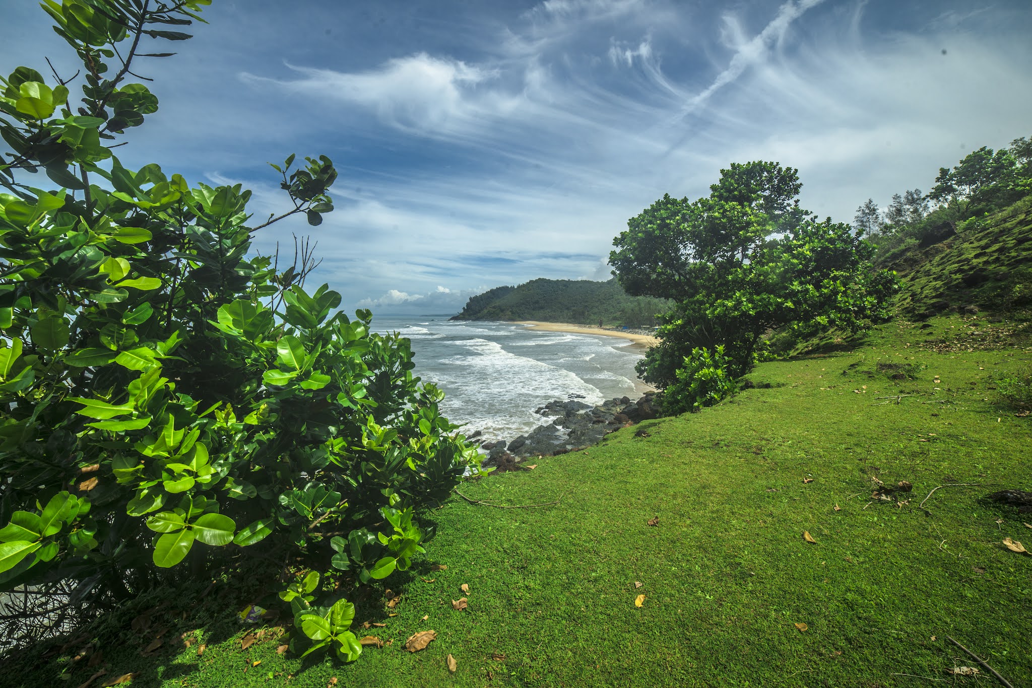 The Scintillating secret beach trek of Ramanagindi