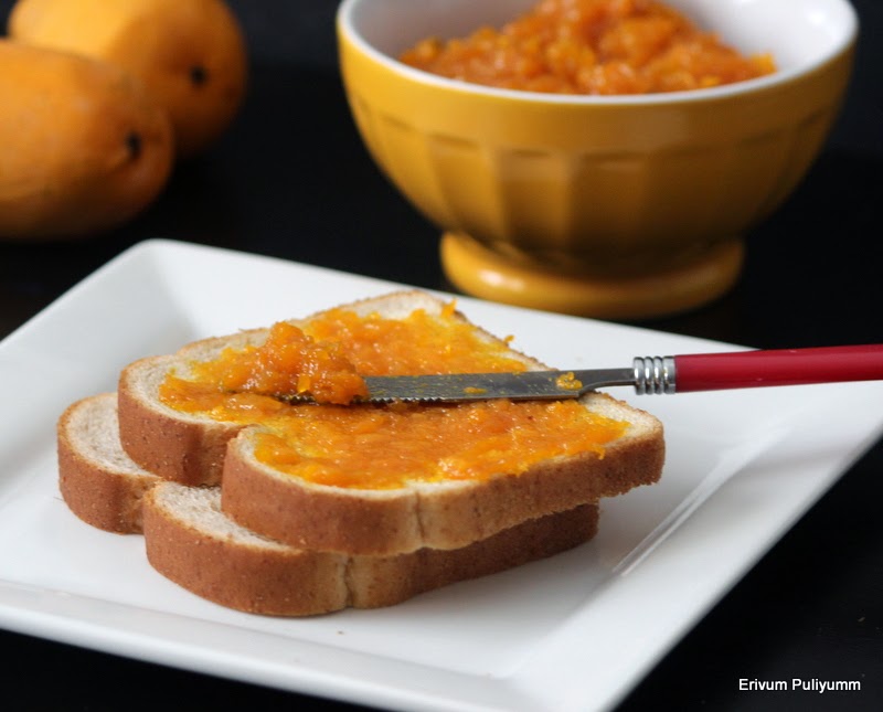 Erivum Puliyum: Mango Jam (Homemade)
