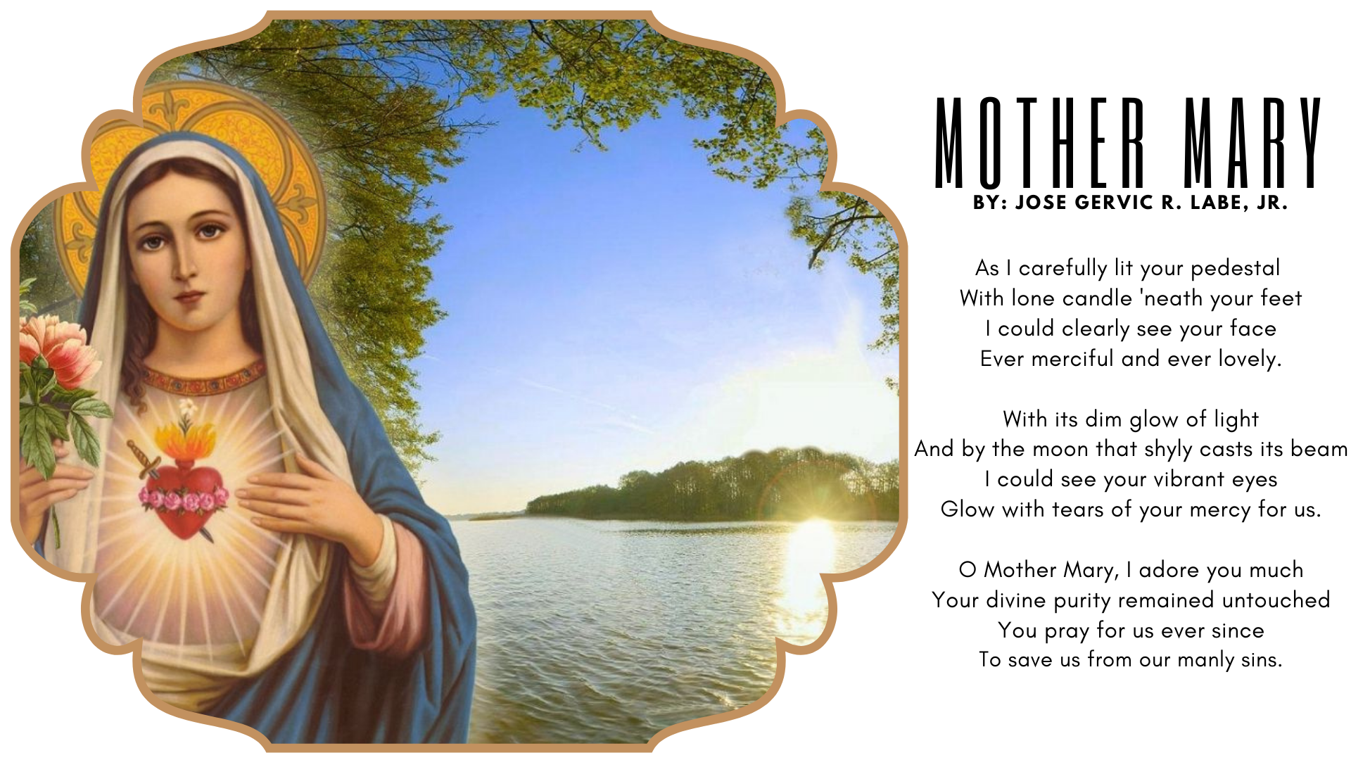 [Poetry] Mother Mary - Flecks of Varied Colors