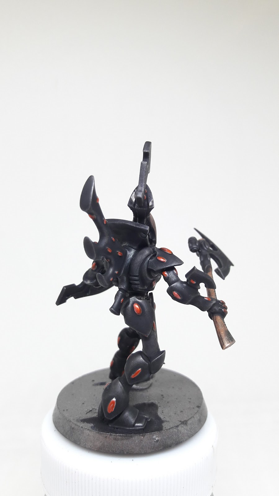 30Kplus40K: Eldar Wraithblade Paint Scheme - Proof of Concept