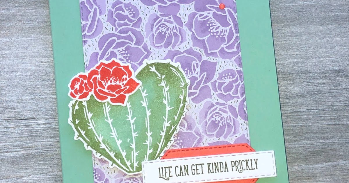 Snapdragon Stamps: Prickly Cactus