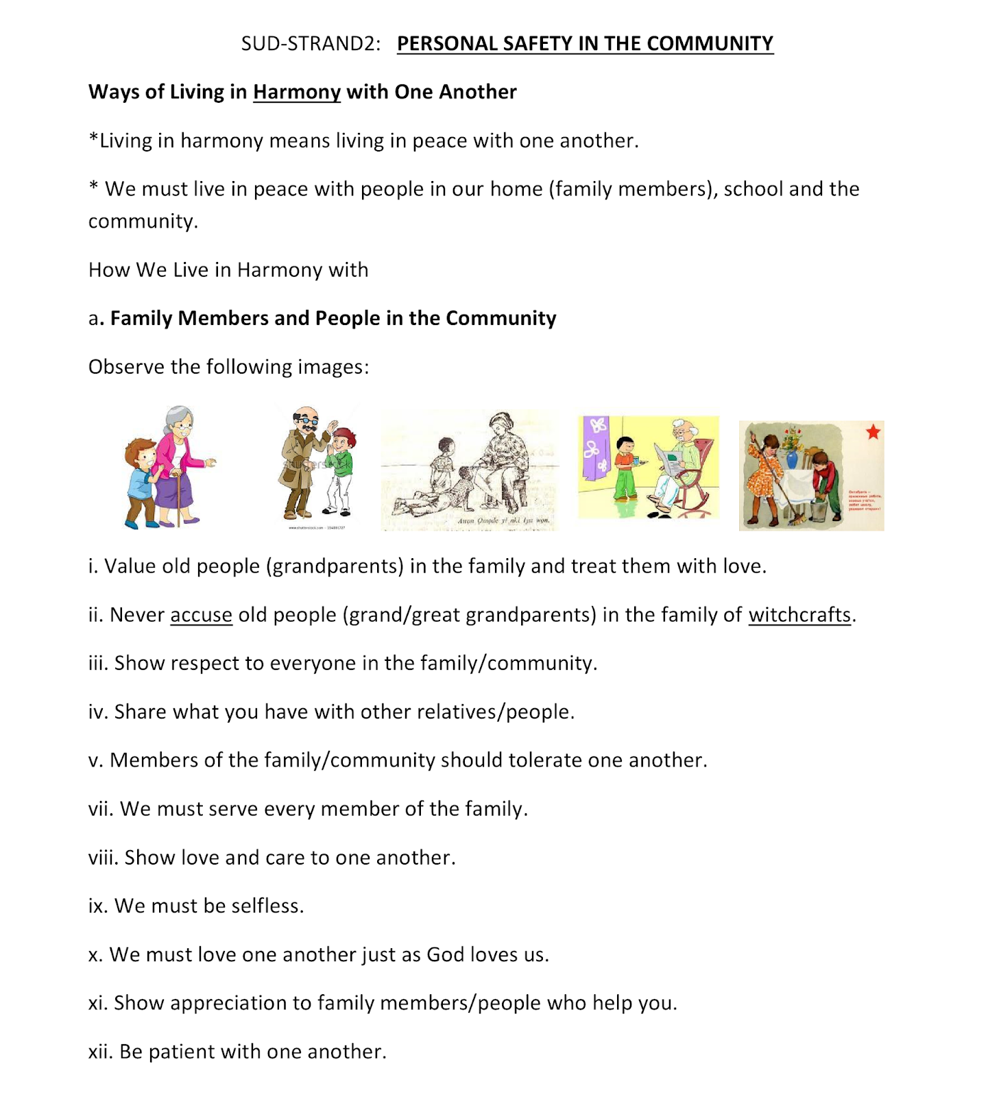 RELIGIOUS & MORAL EDUCATION