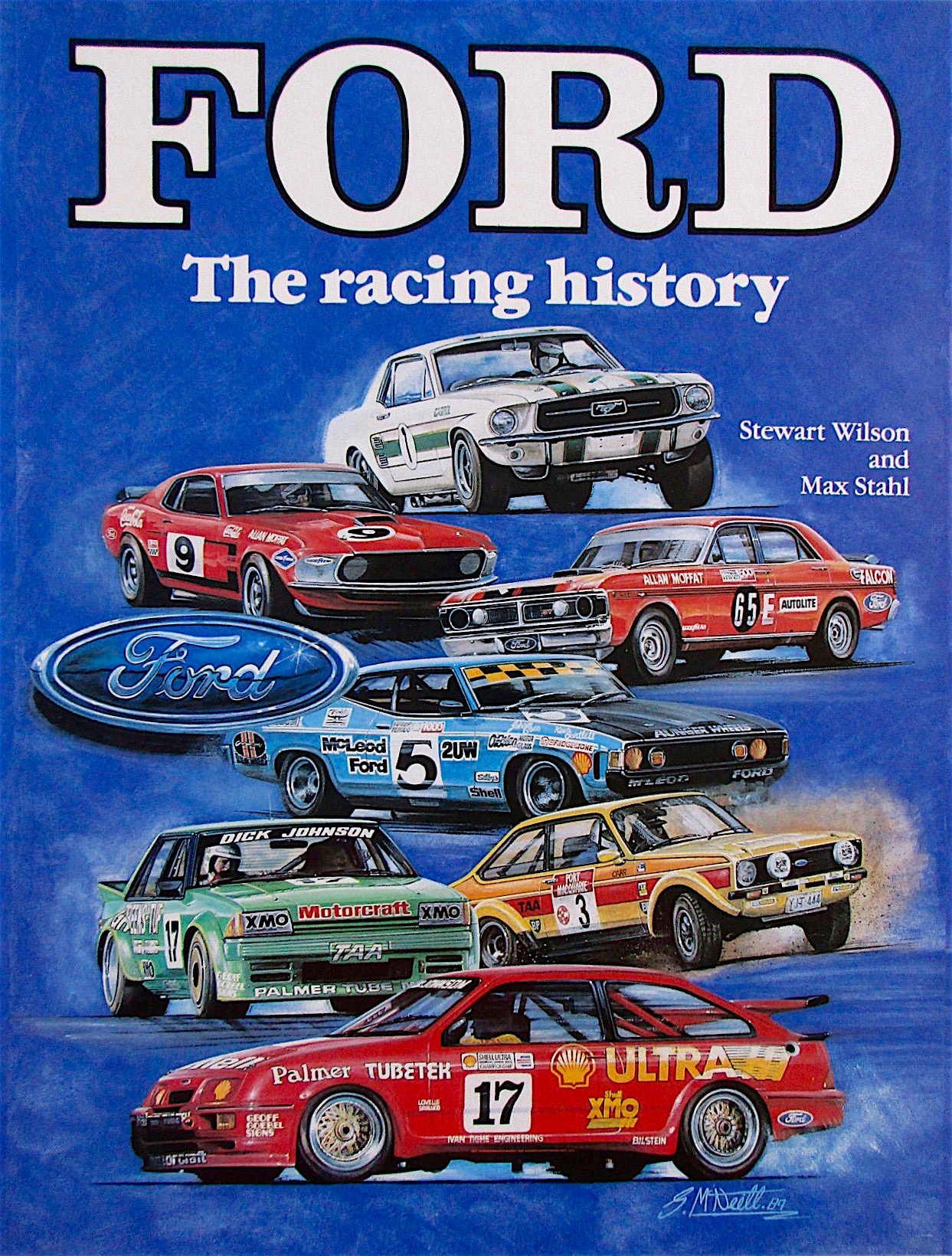 Greg McNeill Art: From the Archives: Ford - The Racing History - book ...