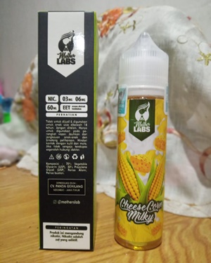 Liquid Vape CHEESE CORN MILKY / Liquid Jasuke 60ml 3mg - MOTHER LAB'S ...