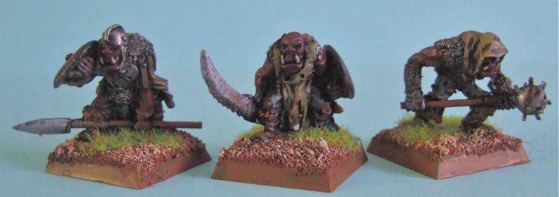 Ye Olde Skool Warhammer...: Red Orc Blood Moon Tribe...