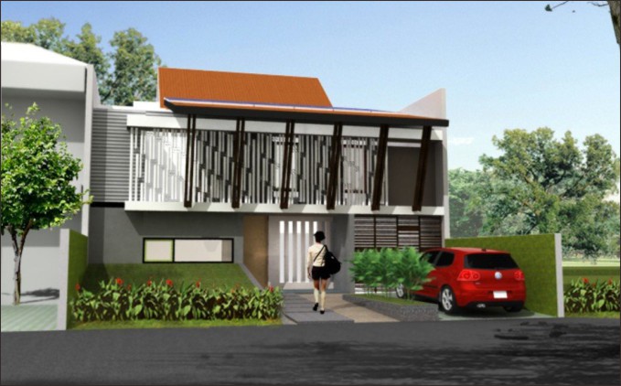 Desain Rumah Batik dengan Konsep Tropical Indonesian House - Arsimedia
