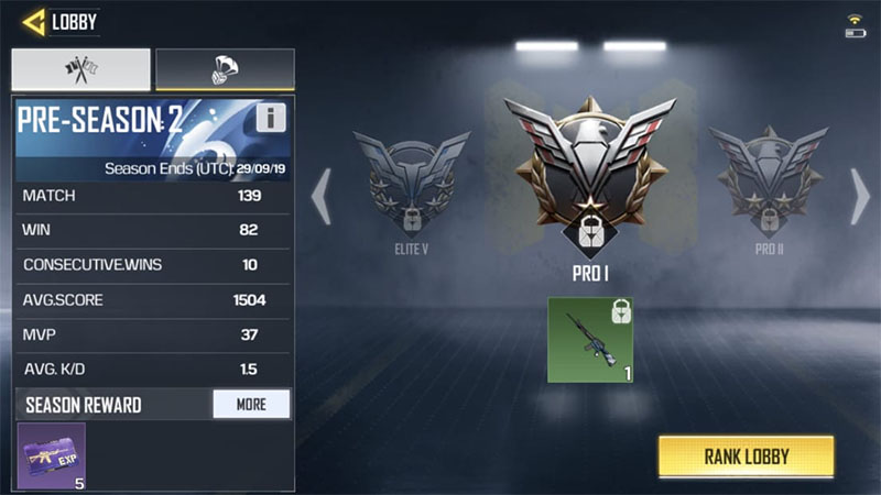 PLAYER BARU WAJIB TAU URUTAN RANK GARENA CALL OFF DUTY COD BESERTA ...