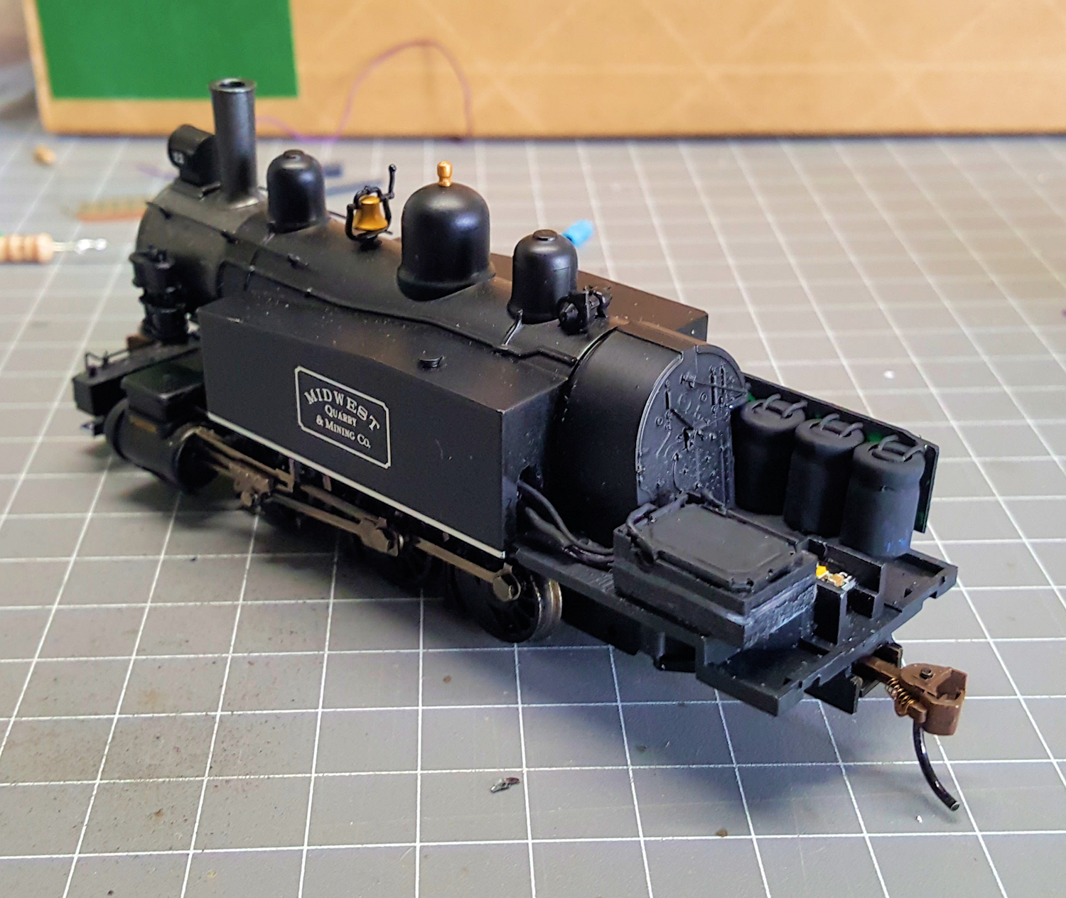 N'Tranced Dream: Adding Sound to a Bachmann 0-6-0 Porter Side Tank