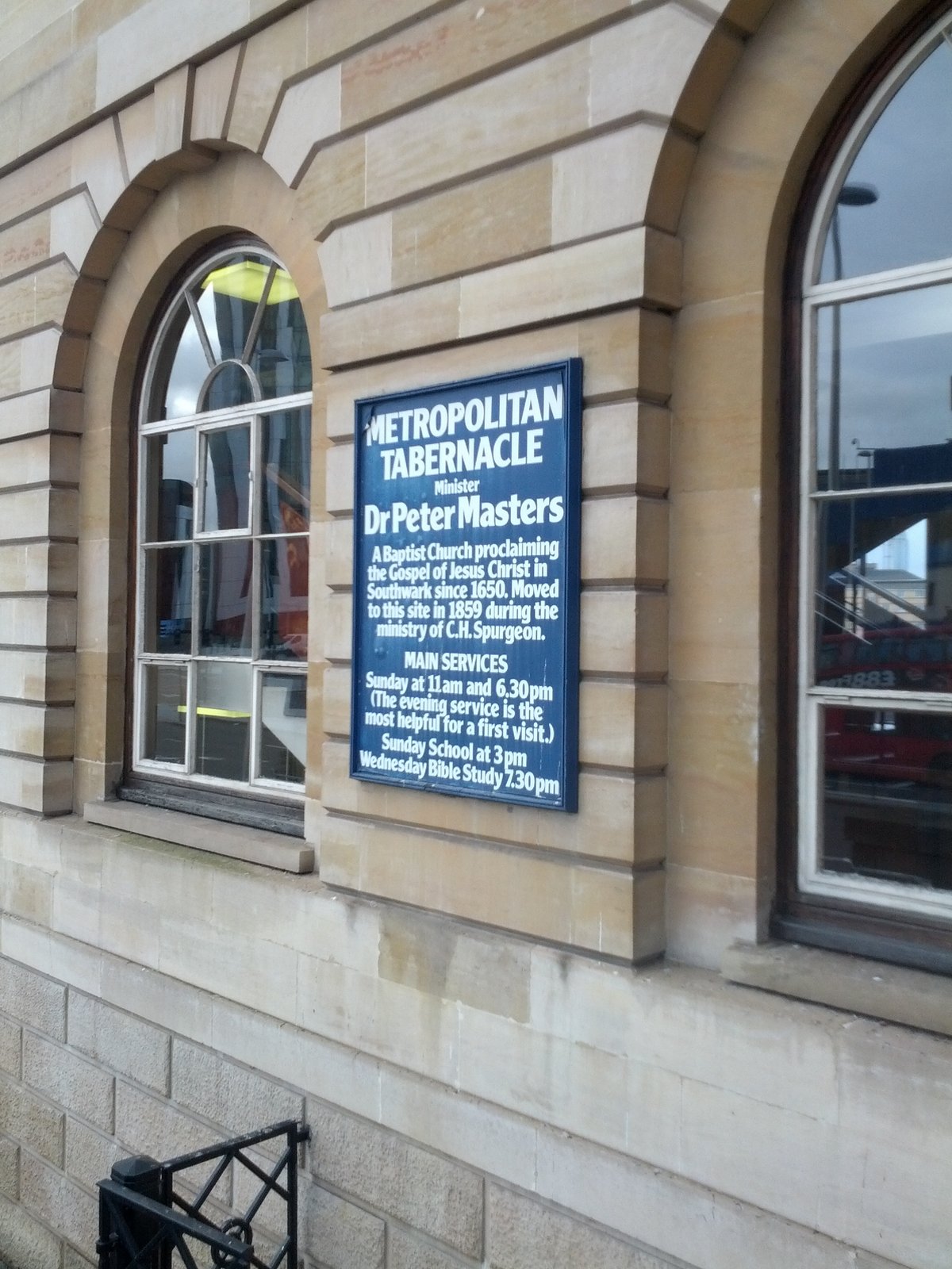 Optima Travel: Metropolitan Tabernacle, London, England