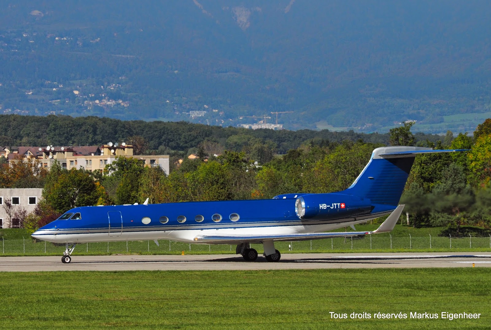 FLUGZEUGE Privatjets etc: HB-JTT Gulfsream G-V G550 GLF5 > Gama Aviation