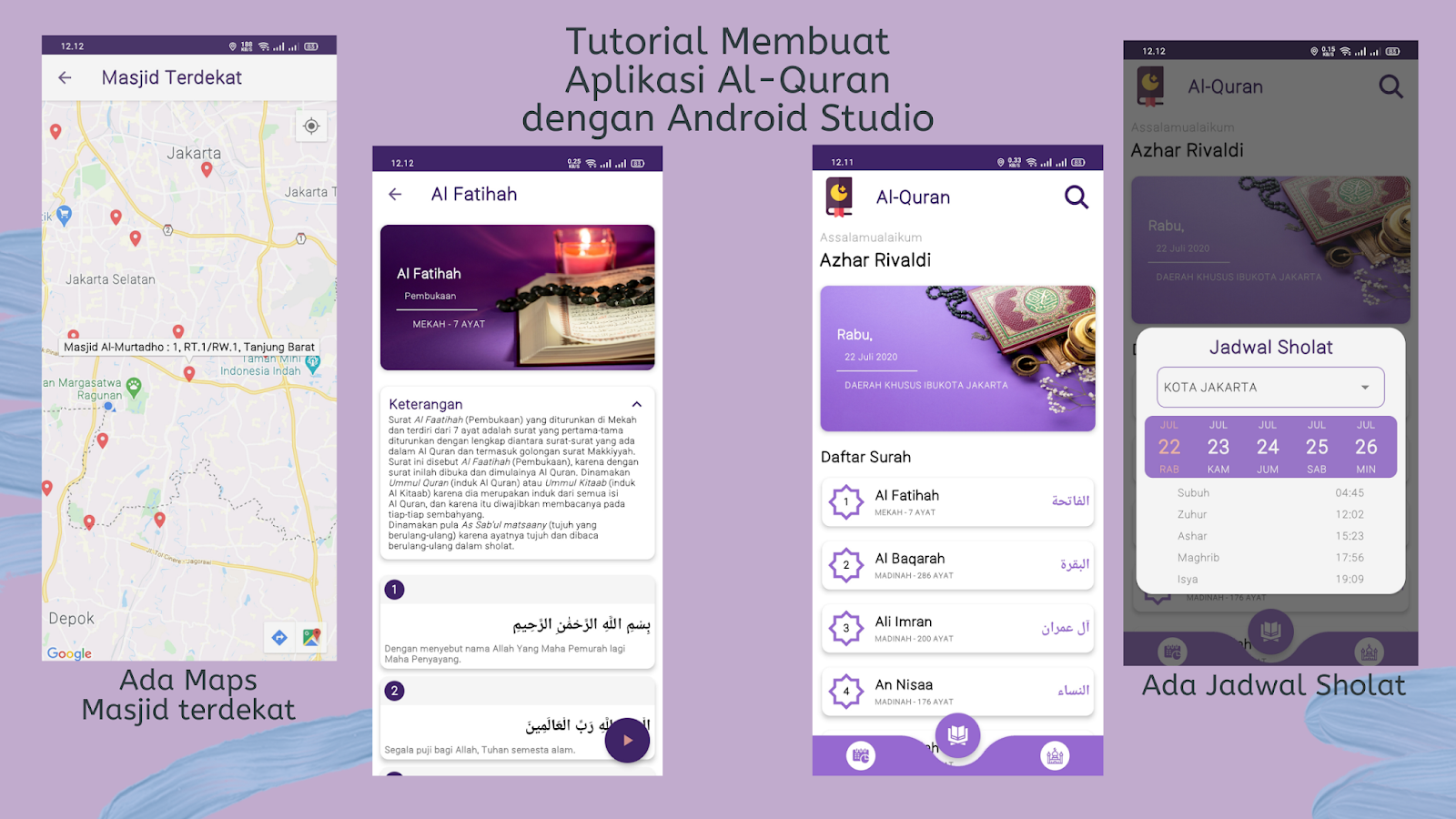 Tutorial Membuat Aplikasi Al-Qur’an Android Menggunakan Android Studio ...