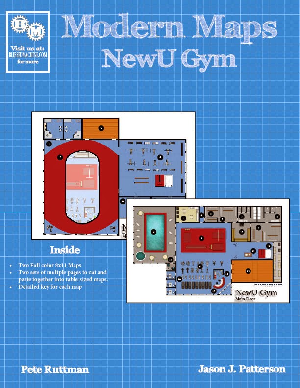 Blessed Machine: Modern Maps #1: NewU Gym