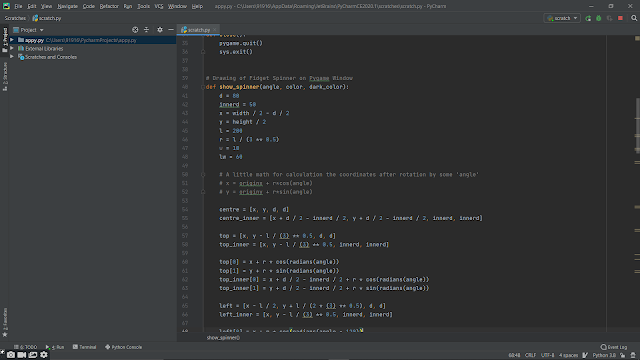 Fidget Spinner game using python. ~ M. Fidget Spinner game using python. ~ M.