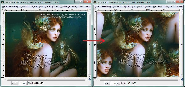 Magical Gimp-Tutorial: Gimp Tutorial "Fantasy"