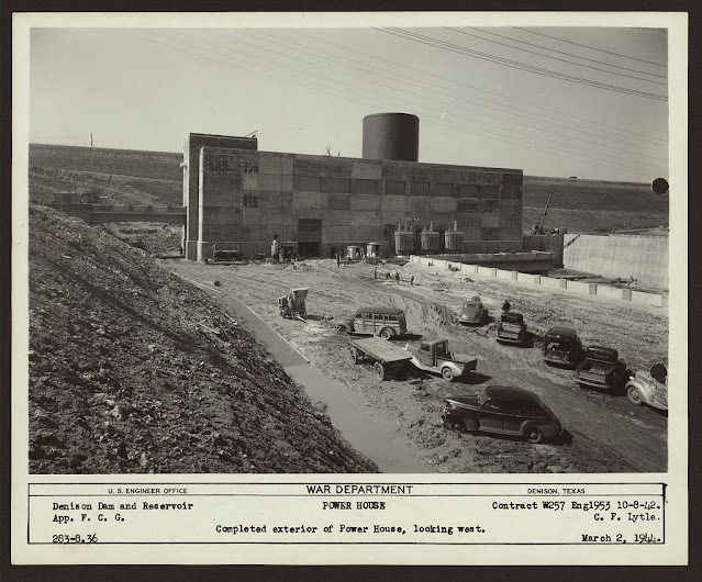 Industrial History: 1944 Denison Dam and Lake Texoma