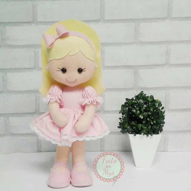 10 Moldes Bonecas de Feltro Grátis para Imprimir - Feltro e moldes para ...